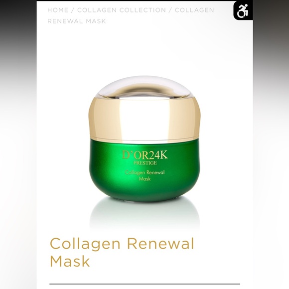 Skincare | Prestige Collagen Renewal Mask Green And Gold | Poshmark